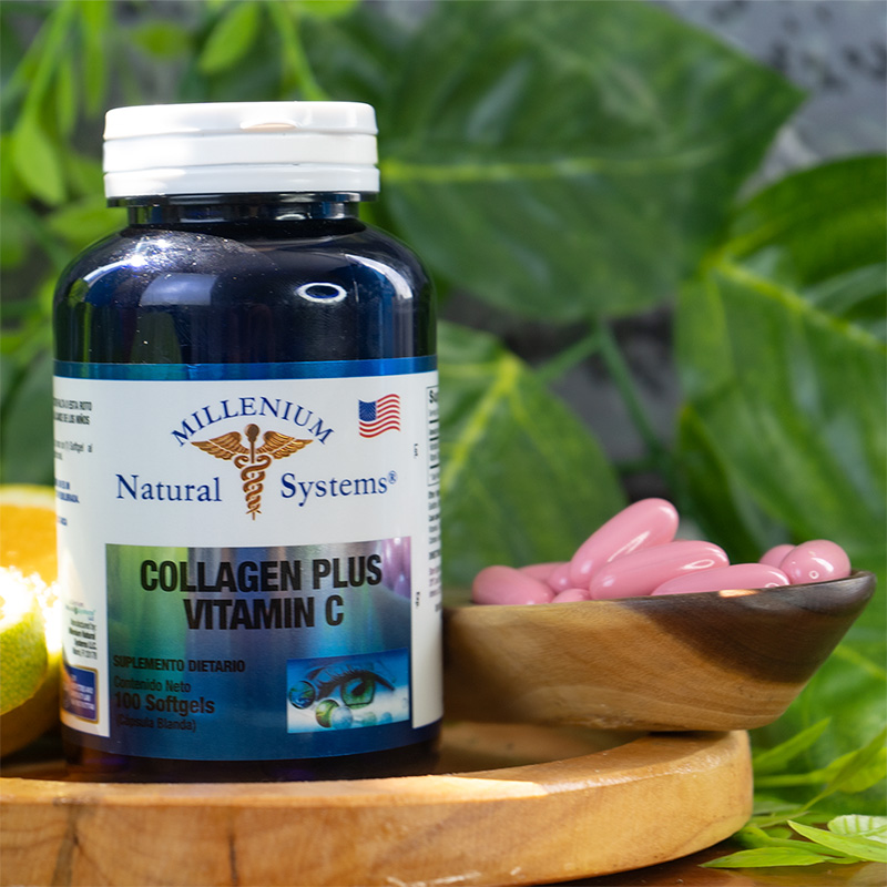 Collagen Plus Vitamin C x 100 Softgels - Tienda Online MNS